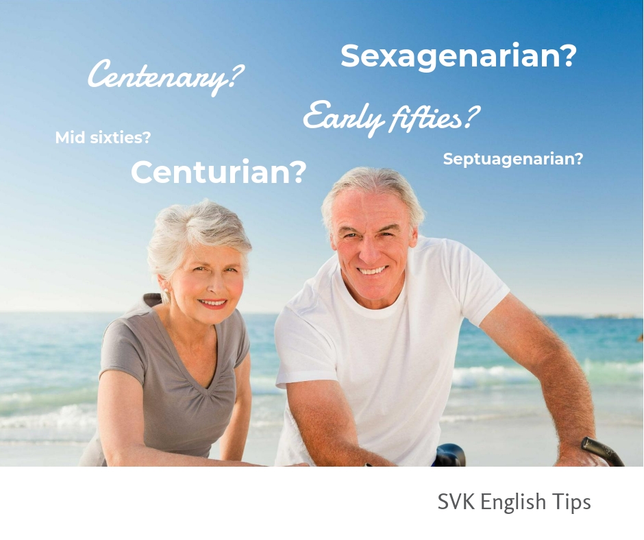 A broad classification of people on the basis of their age group - SVK